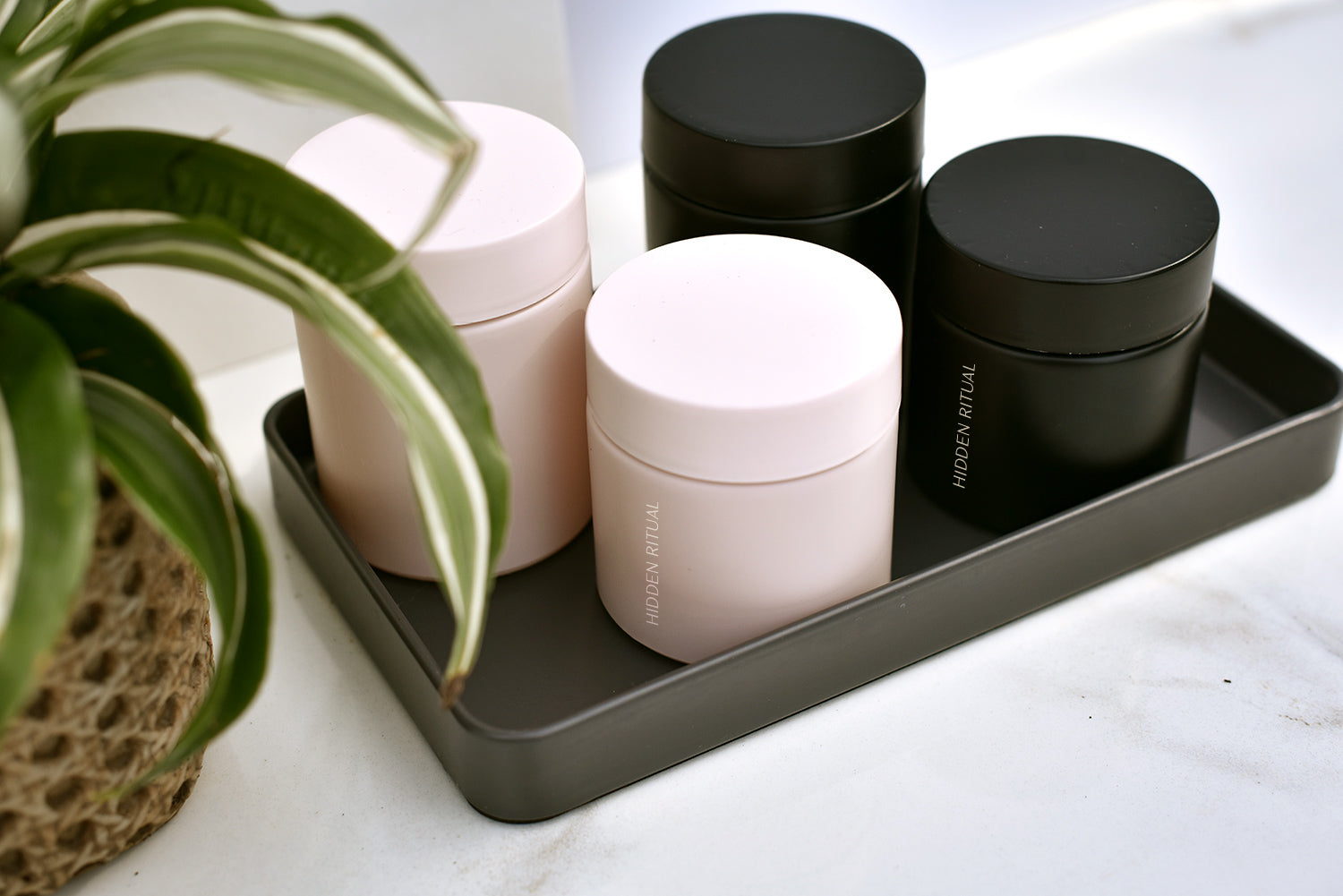 Hidden Ritual - Sleek, Child-resistant Supplement Jars