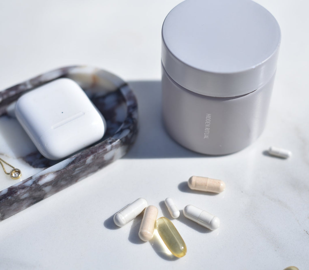 Hidden Ritual - Sleek, Child-resistant Supplement Jars